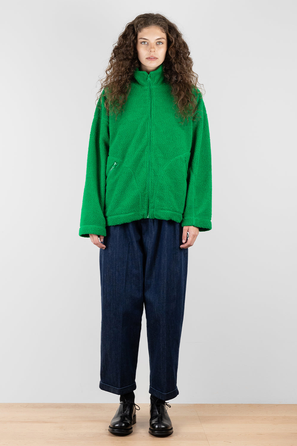 Aaron Zip Fleece Jacket | YMC | The Standard Store